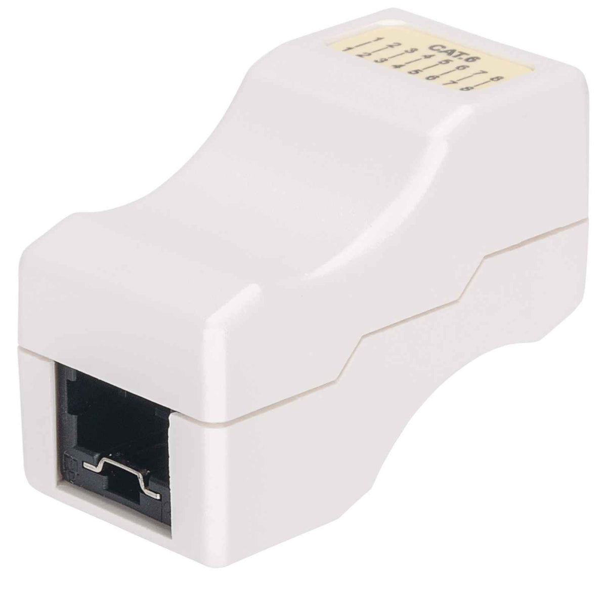 Intellinet COPLE RJ45-RJ45 CAT6 MODULAR BLANCO UTP CON FUNCION DE ...